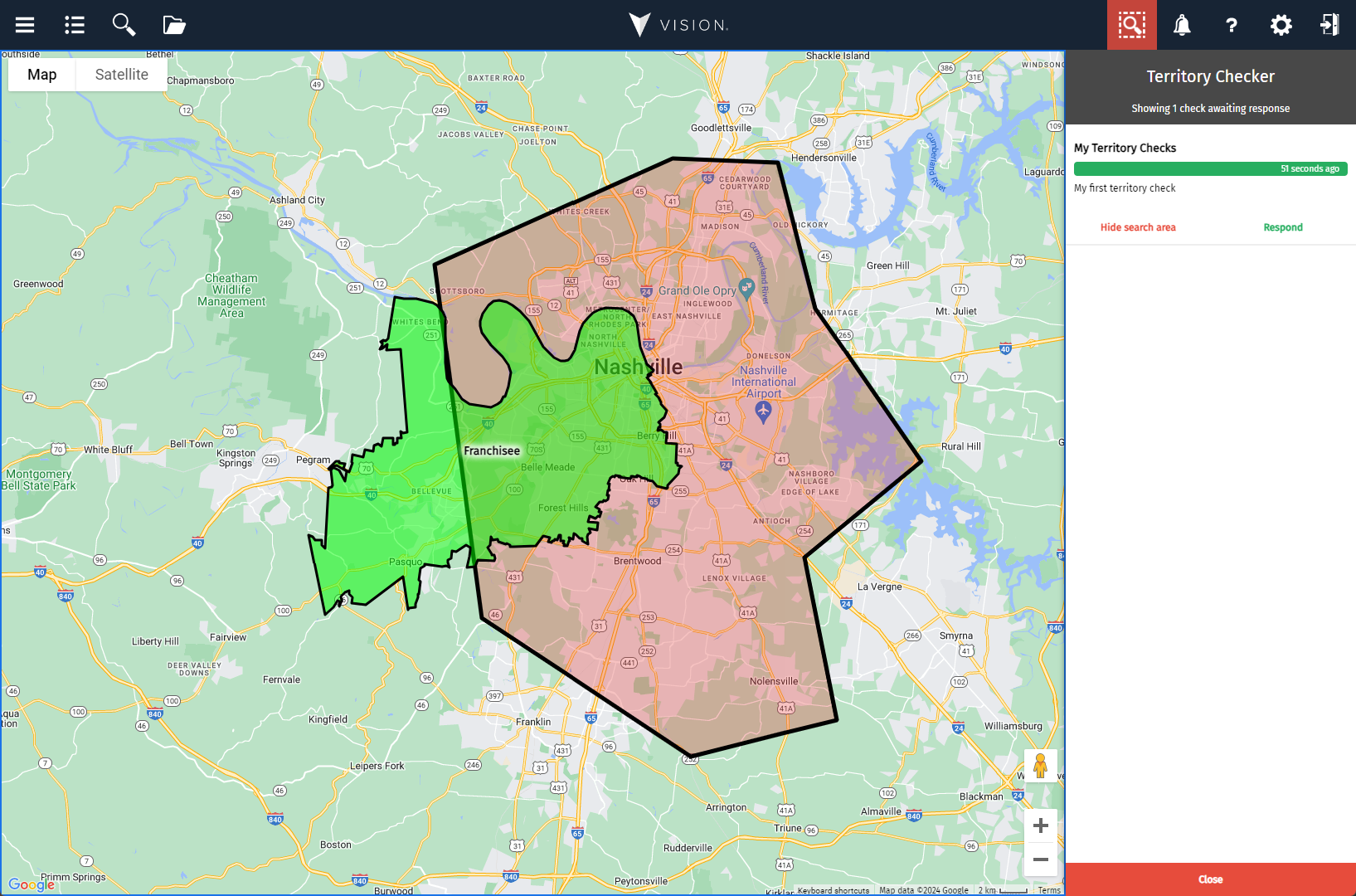 Introducing the Vision add-on, Territory Checker!